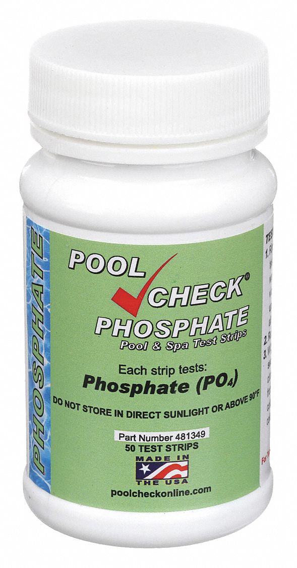 INDUSTRIAL TEST SYSTEMS, 0 to 4,000 ppb Phosphate, Phosphate, Test ...