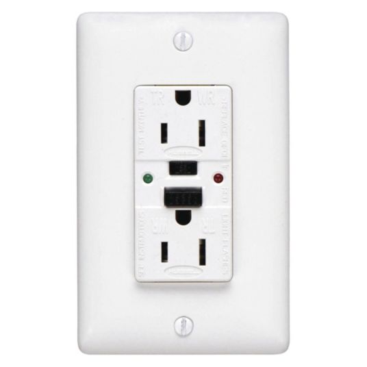 Duplex, 5-15R, GFCI Receptacle - 21VK86|GF5262SGW - Grainger