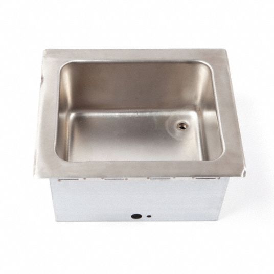 APW WYOTT, 20 in Overall Lg, Hot Food Well Top Mount/Warmer, Well Pan ...