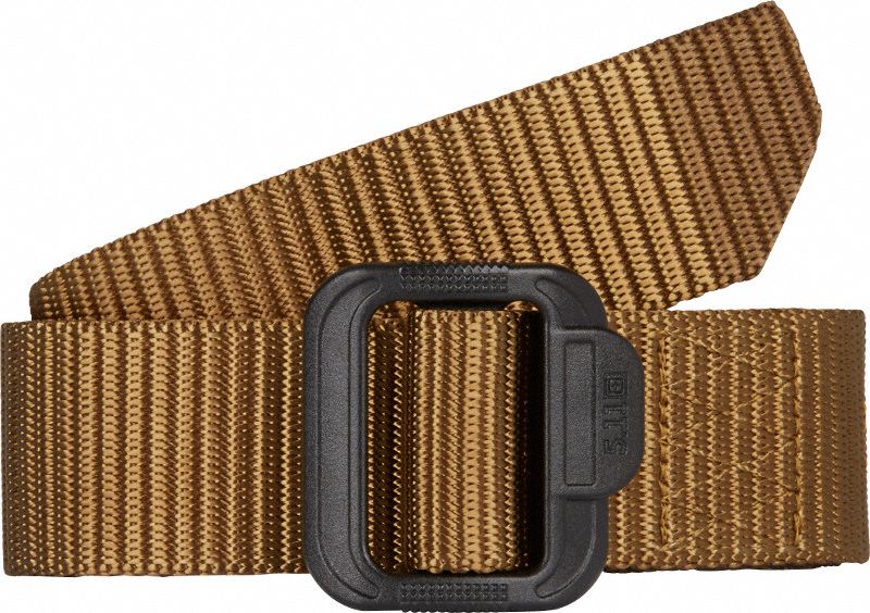 5.11 TACTICAL Belt, 500d Nylon, Coyote Brown, Width: 1 1/2 ft, Size: L ...