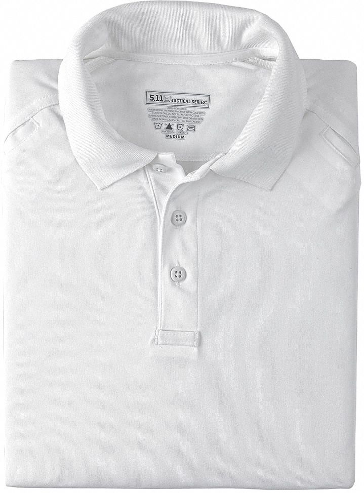 Performance Polo,2XL,White - Grainger