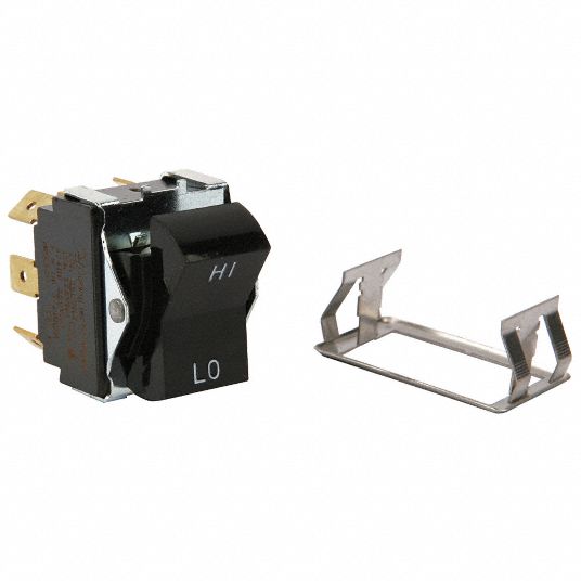 BLODGETT, 20530, Switch, Rocker, 3Pdt, Black - 21WC14|20530 - Grainger