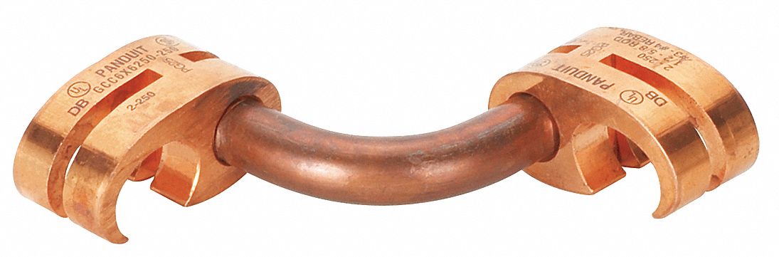 1/2 in to 5/8 in Rod/#3 to #4 Rebar, 2 Grounding Wires, Grounding ...