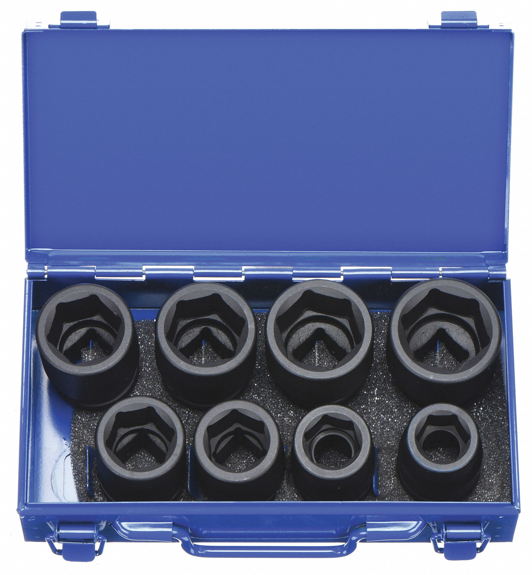 Impact Socket Set, Phosphate, 3/4 in, Impact Rated Yes - Grainger