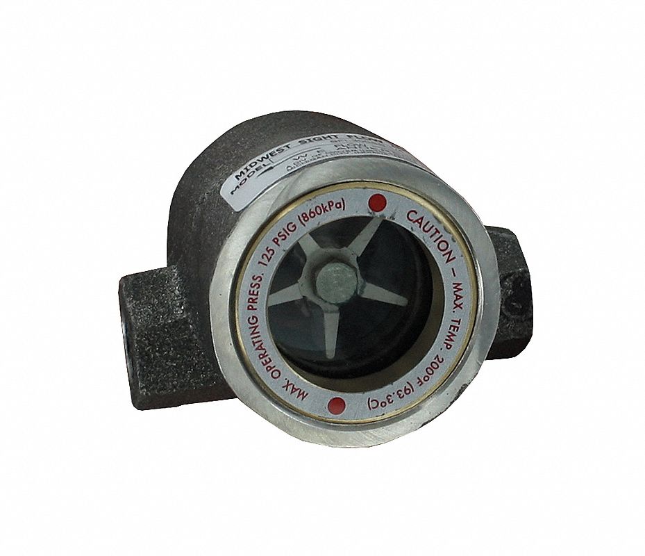 DWYER Indicador de Flujo,Doble Vista,3/4" - Indicadores de Vidrio para ...