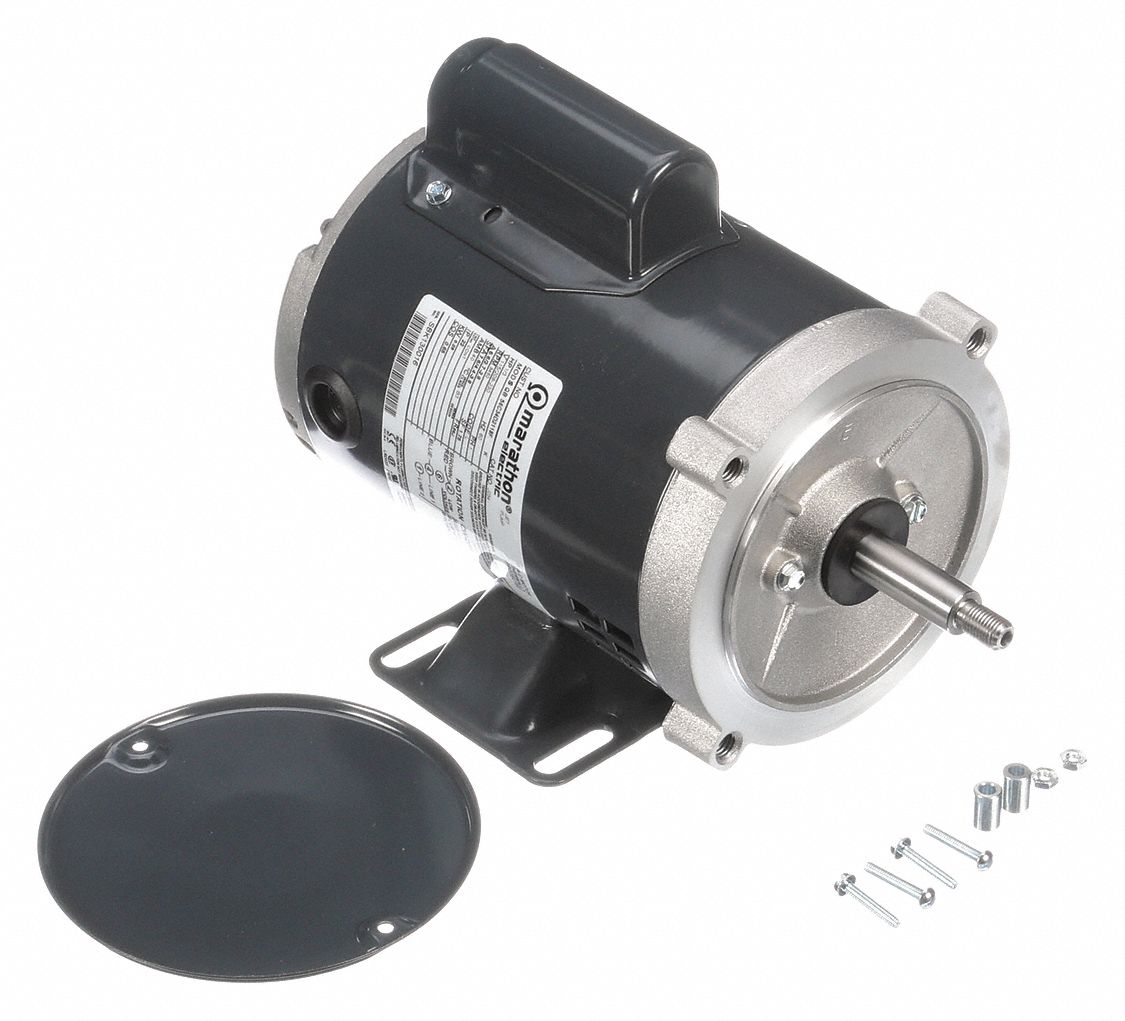 MARATHON MOTORS, Open Dripproof, Face/Base Mounting, Jet Pump Motor ...