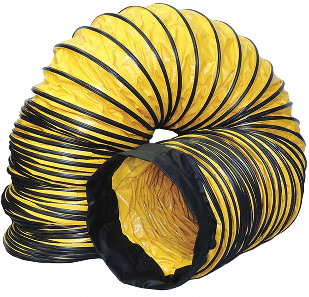 AMERIC, 8 in Dia, 25 ft Lg, Ventilation Duct - 21YC26|AM-DS0825 - Grainger