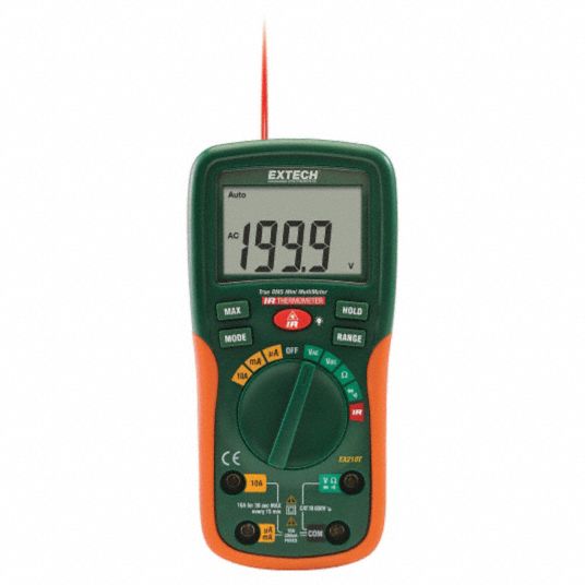 EXTECH (R) EX210T Series, Compact - Basic Features, Digital Multimeter ...