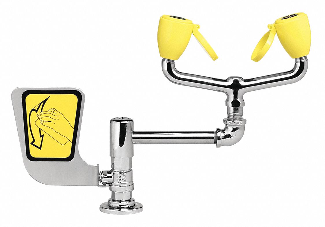 SPEAKMAN, Std, Eyes Coverage, Plumbed Eyewash - 21YG66|SE-572-LH - Grainger