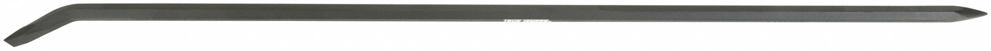TRUE TEMPER Pinch Point Bar: Point End, 60 in Overall Lg, 1 in Bar Wd ...