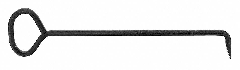 TRUE TEMPER, 25 in x 6 in x 1 in, Steel, Manhole Cover Bar - 21YM31 ...