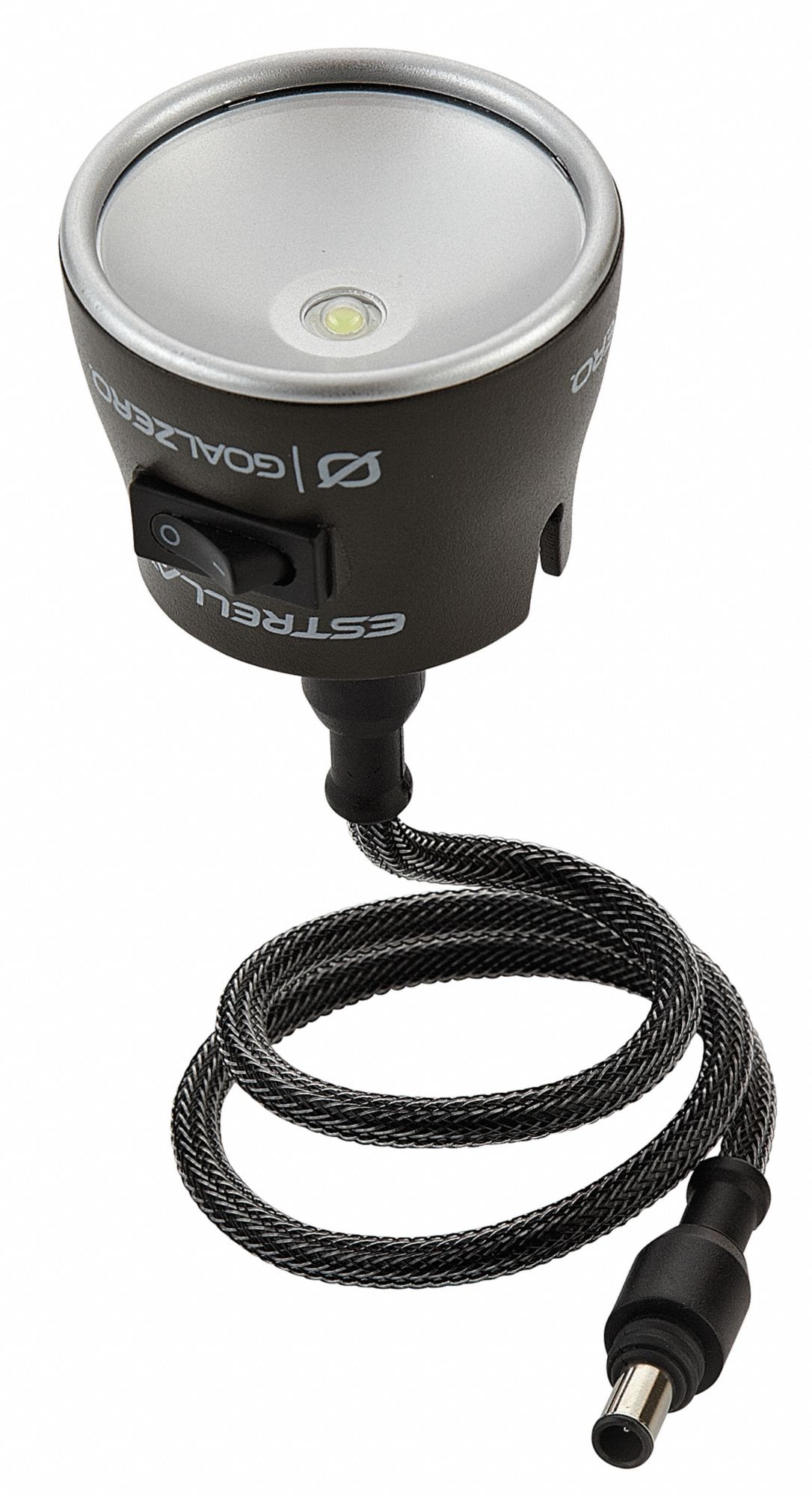 0 Batteries, 12V Adapter/15 In Bendable Cord/9 ft Extender Cord with ...