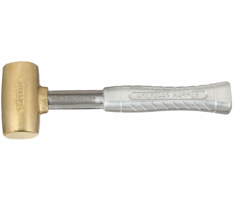 AMERICAN HAMMER Mazo Grande de Cara Doble 5 lb. 14" Natural - 21YU40 ...