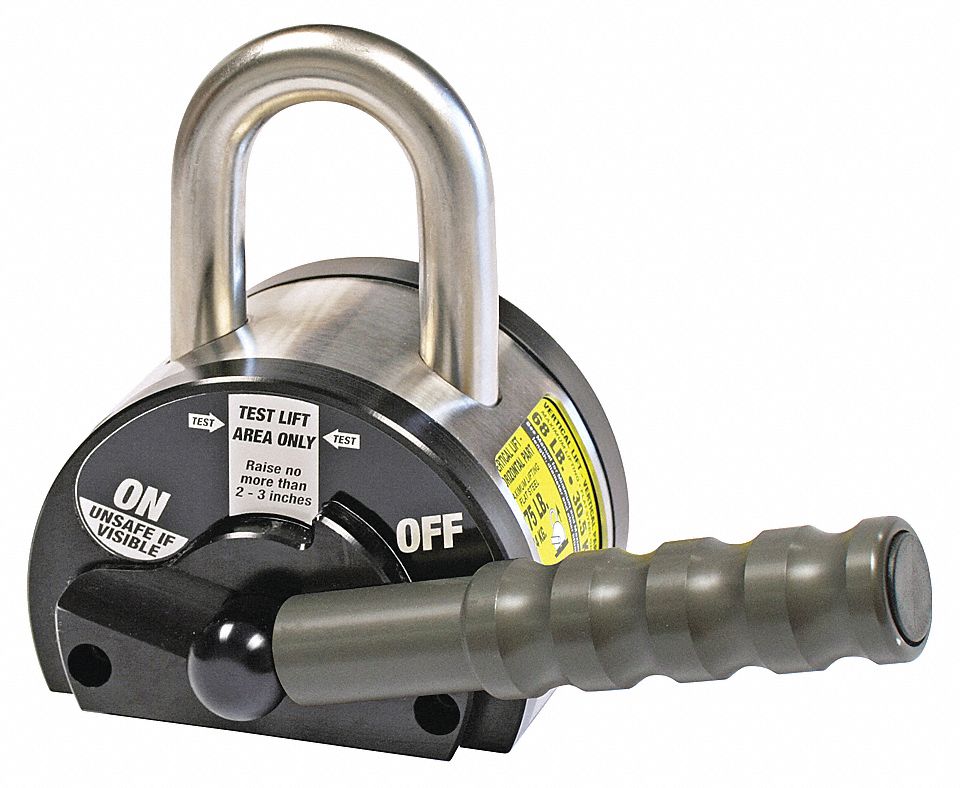 MAG-MATE VERSALIFT RARE EARTH MAGNET 275 LB - Below-the-Hook Lifting ...