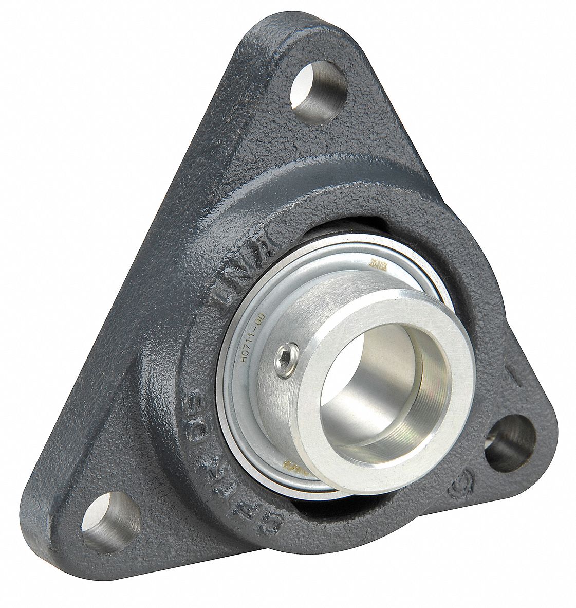 INA 3 Bolt Flange Bearing With Ball Bearing Insert And 25 Mm Bore Dia