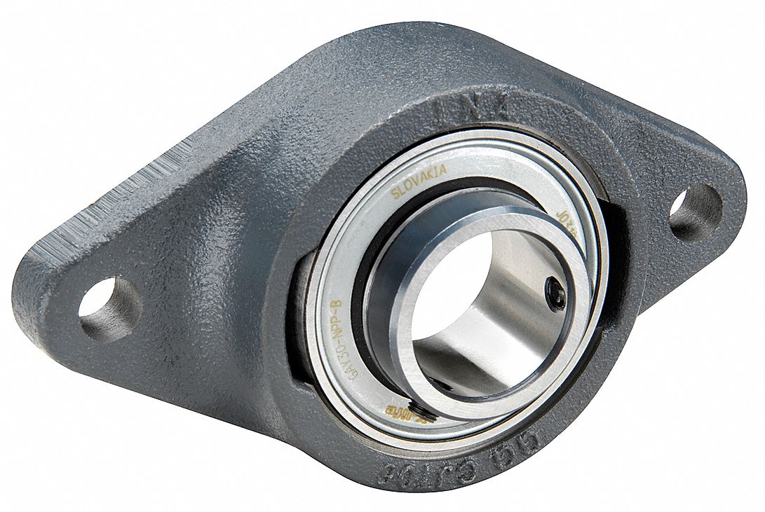 INA, Radial Ball, 20 mm Bore, 2 Bolt Flange Bearing - 21ZG67|PCJTY20-XL ...