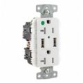 Combination NEMA Straight-Blade Receptacles with USB Ports - Grainger ...