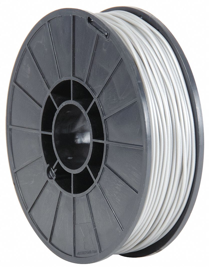 Filament,Silver,3mm,.75kg Reel - Grainger