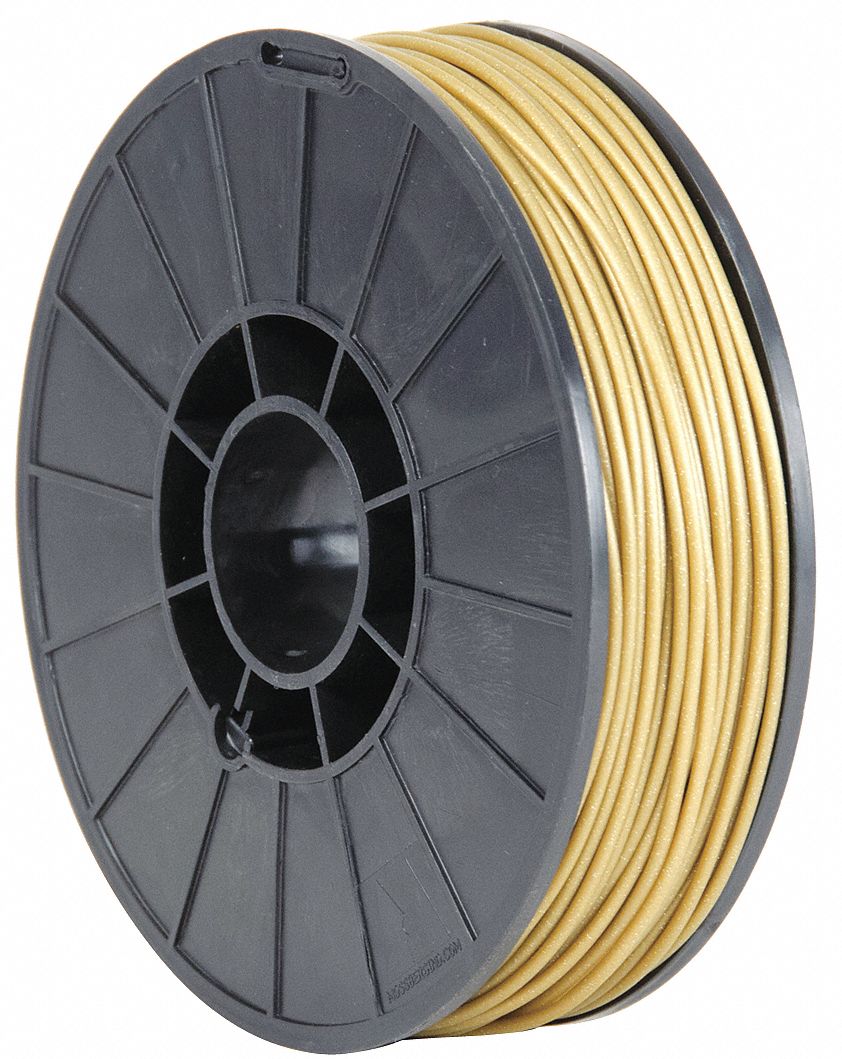 Filament,Gold,3mm,.75kg Reel - Grainger