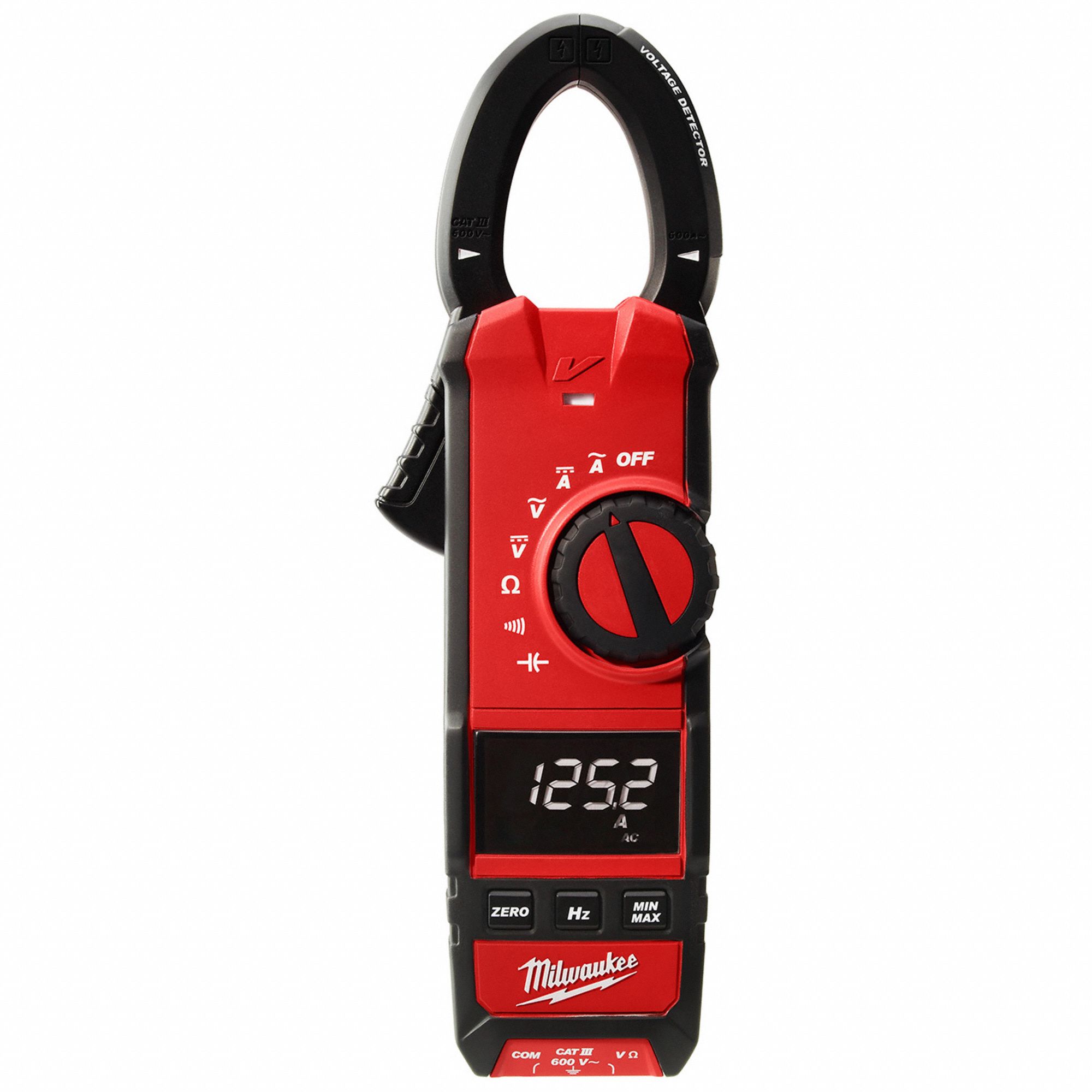 MILWAUKEE, Clamp-Jaw Jaw, CAT III 600V, Digital Clamp Meter - 4NYX5 ...