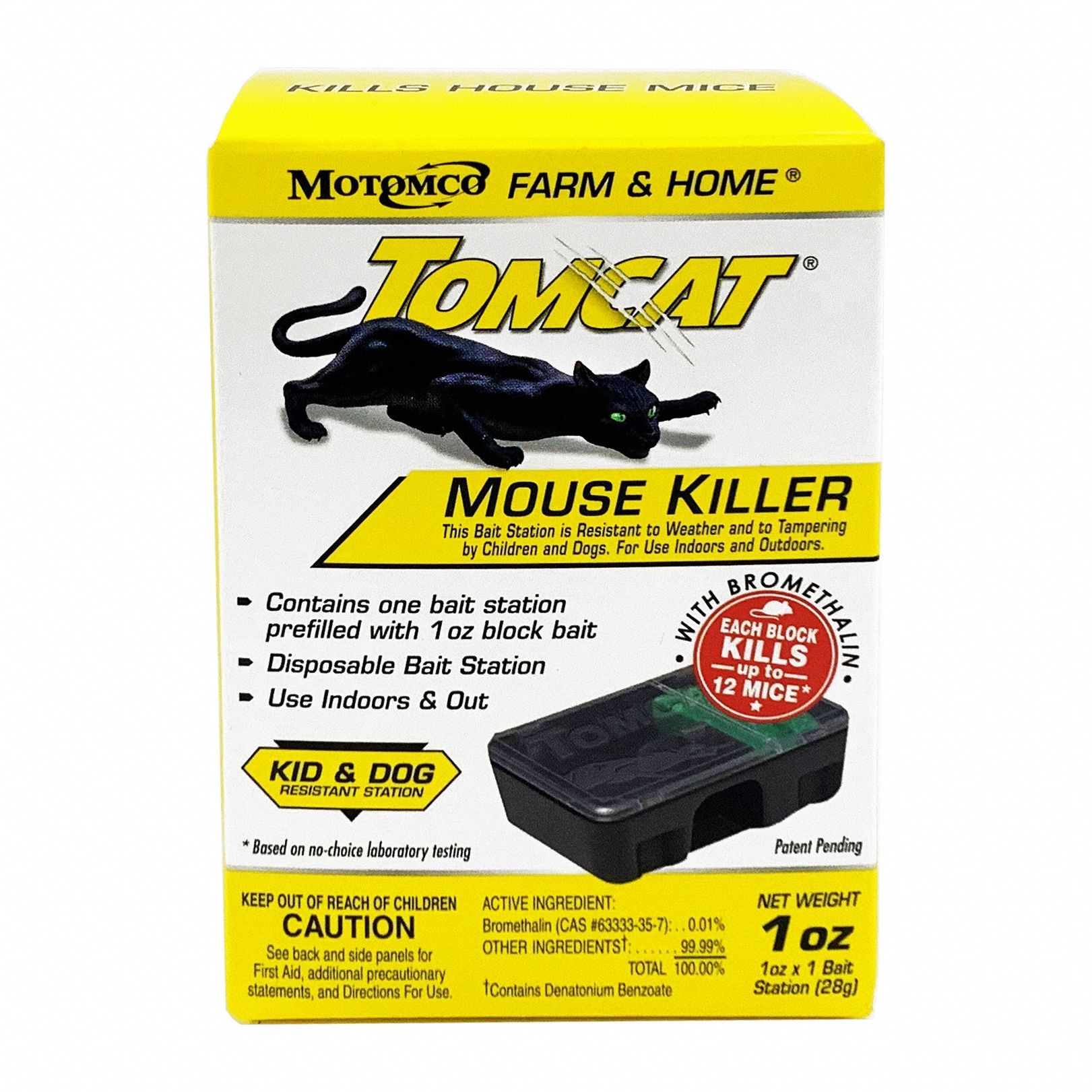 TOMCAT, Box Trap, Box, Bait Station - 833GD4|22605 - Grainger