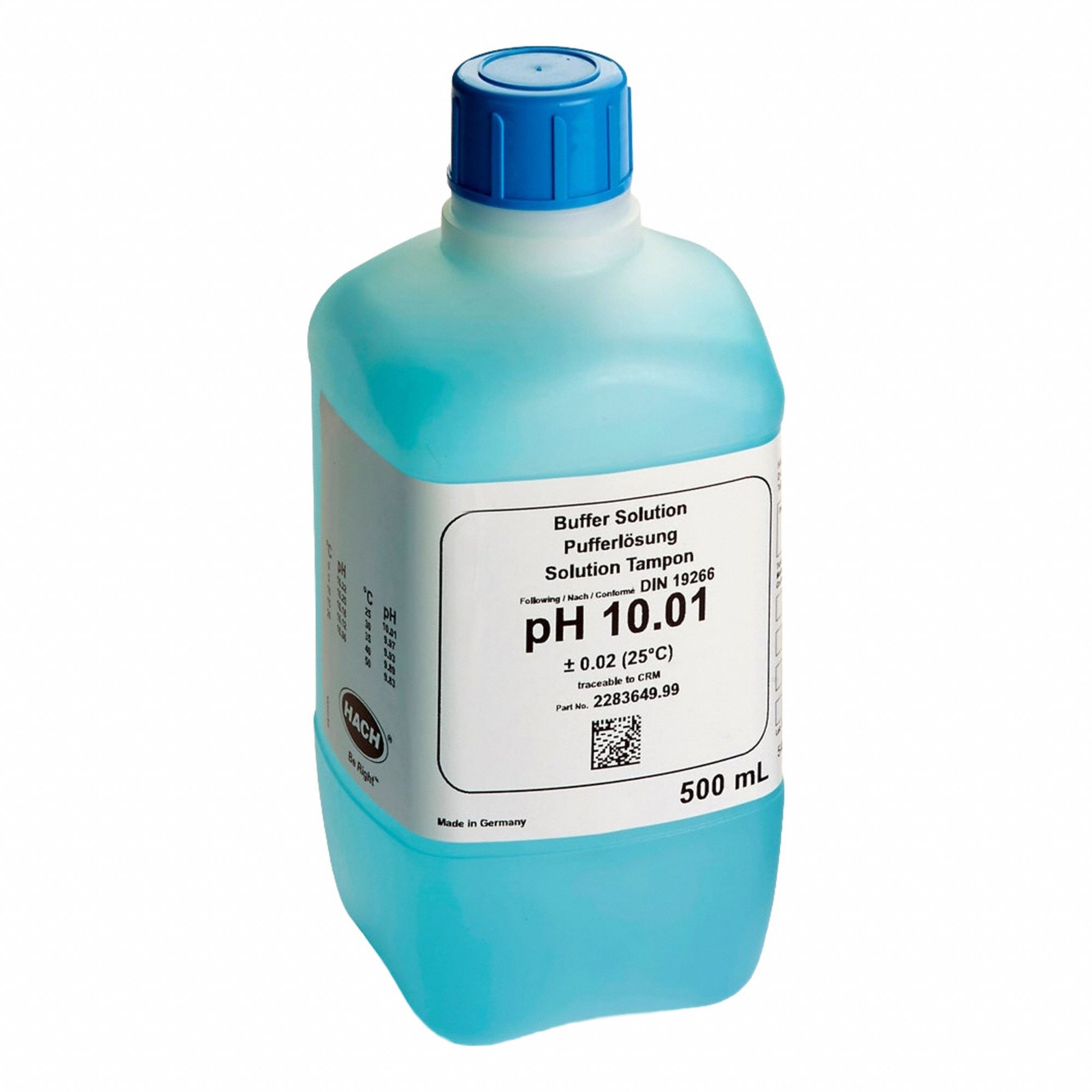 HACH, 500 mL Volume, Bottle, Buffer Solution - 897YY1|2283649 - Grainger