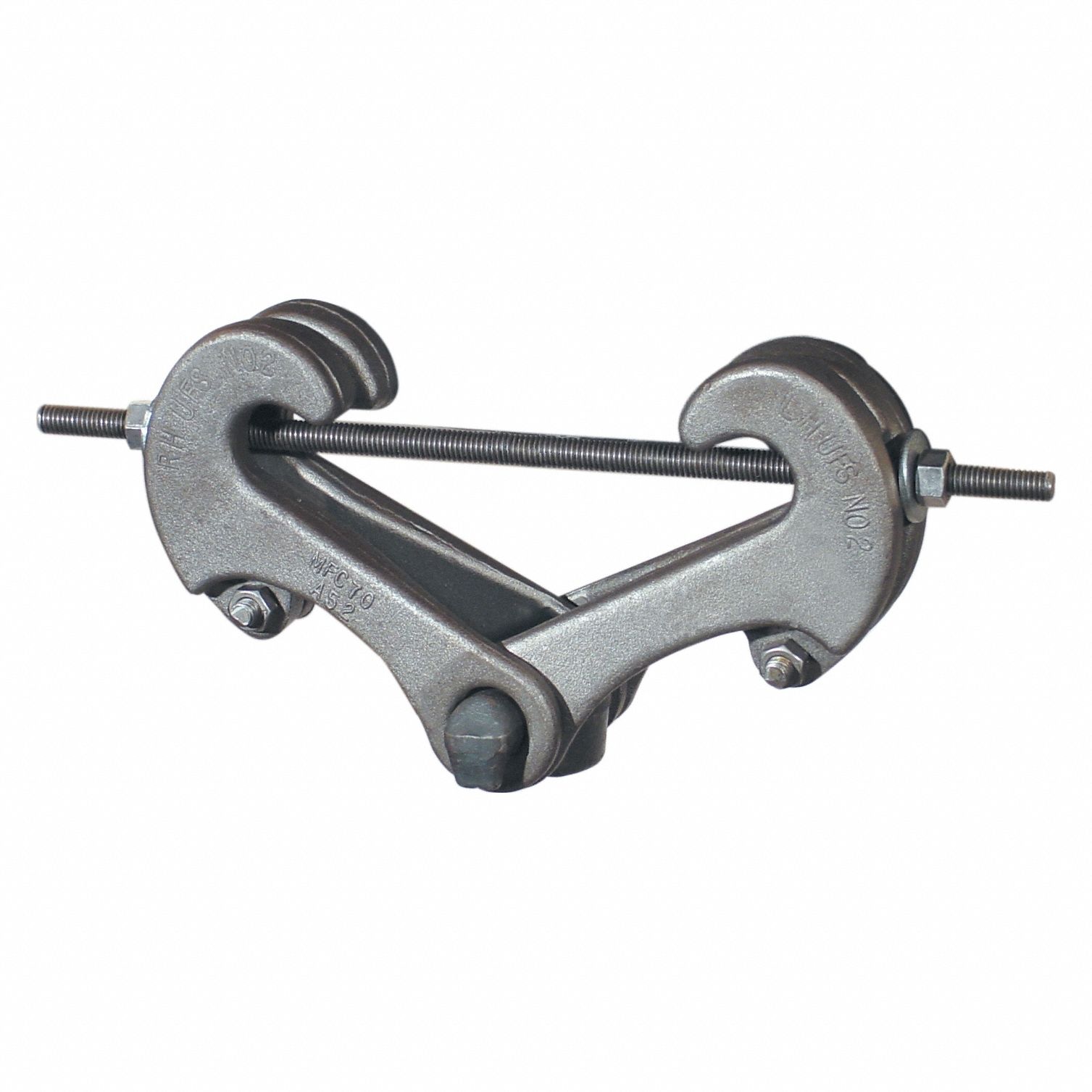 Forged Steel, 2,160 lb Load Capacity, Beam Clamp - 802PE1|0500104112 ...