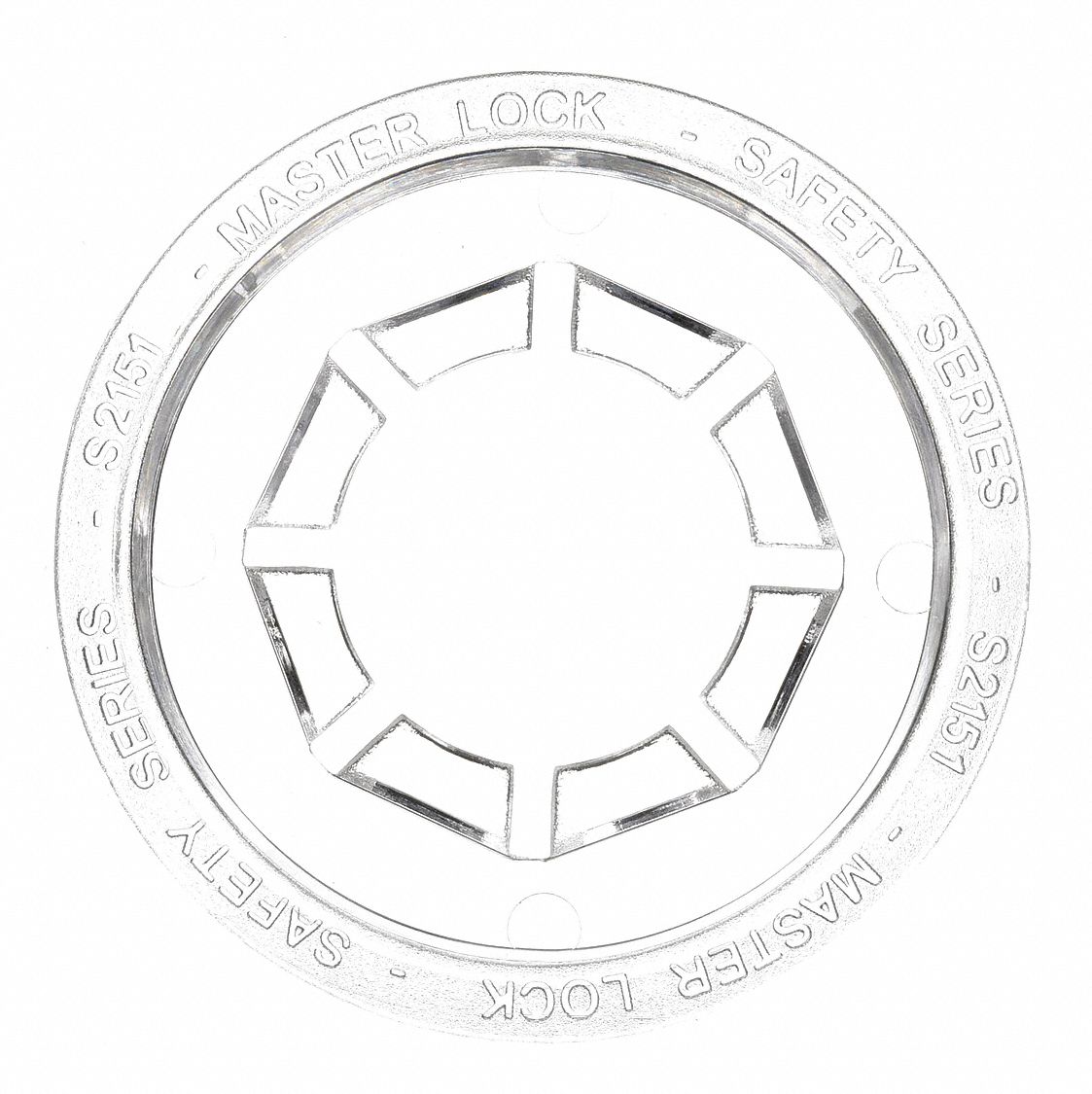 MASTER LOCK NEW INSTALL BASES, CLEAR, FOR S2151, 12 PK - 29588 ...