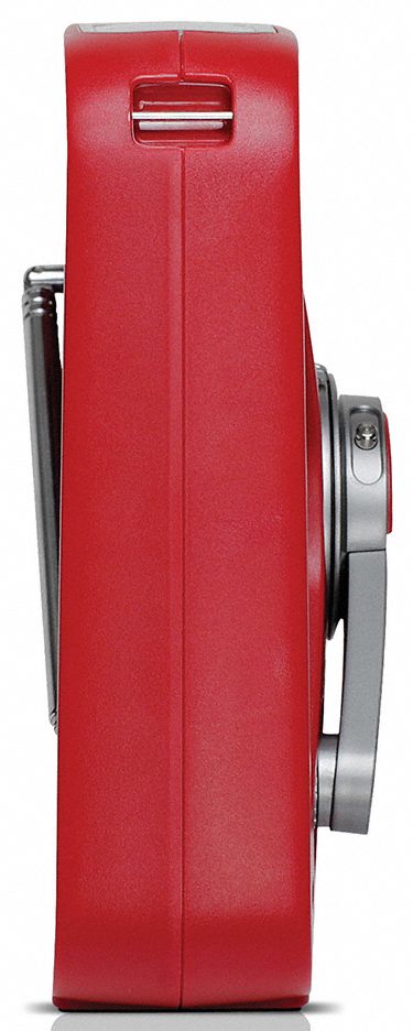 AMERICAN RED CROSS Portable Weather Radio: AM/FM/NOAA, Red - 22A871 ...