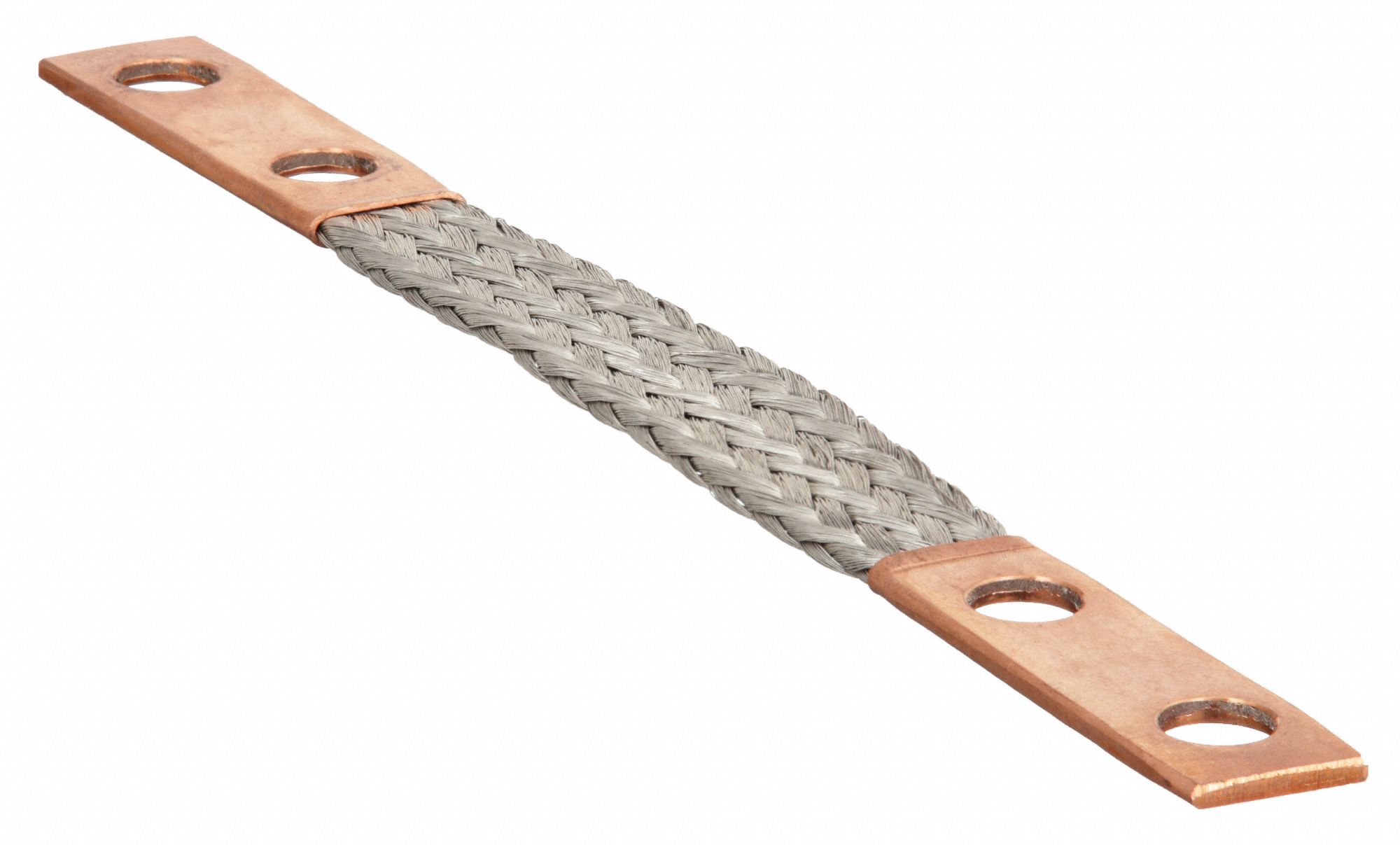 BURNDY, 190 A Indoor/225 A Outdoor, Std Tongue, Grounding Braid with ...