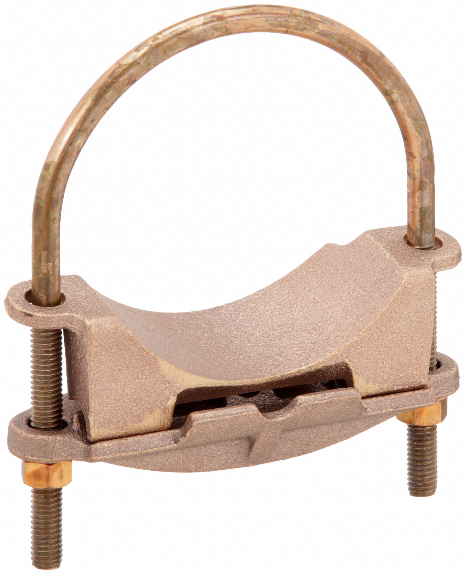 BURNDY Abrazadera de Conexión a Tierra para Tubería, 4" Pipe, 4" to 4-1 ...