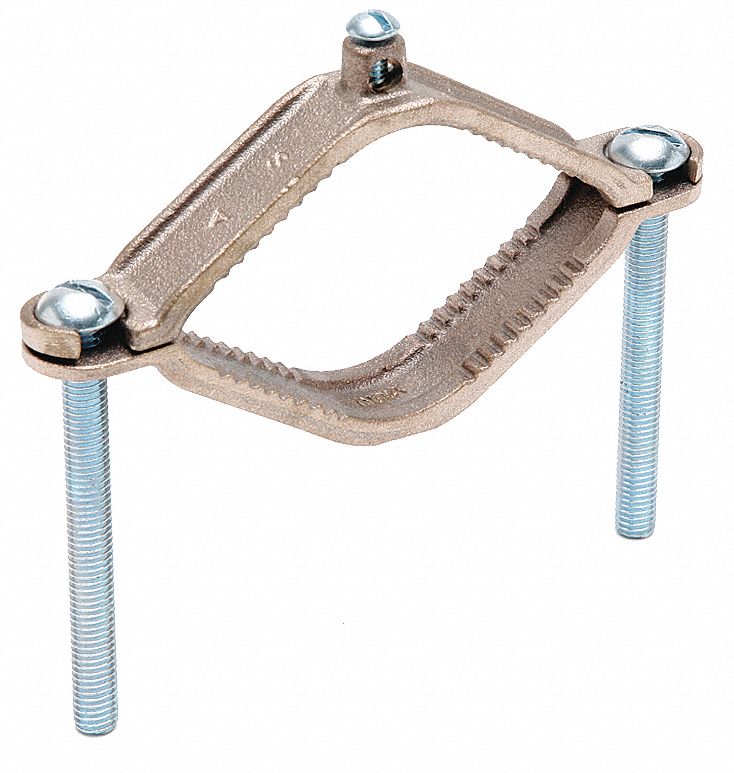 Burndy C11D Burndy Grounding Connector: Bronze, 1/2 in to 1 in Pipe/#4 ...