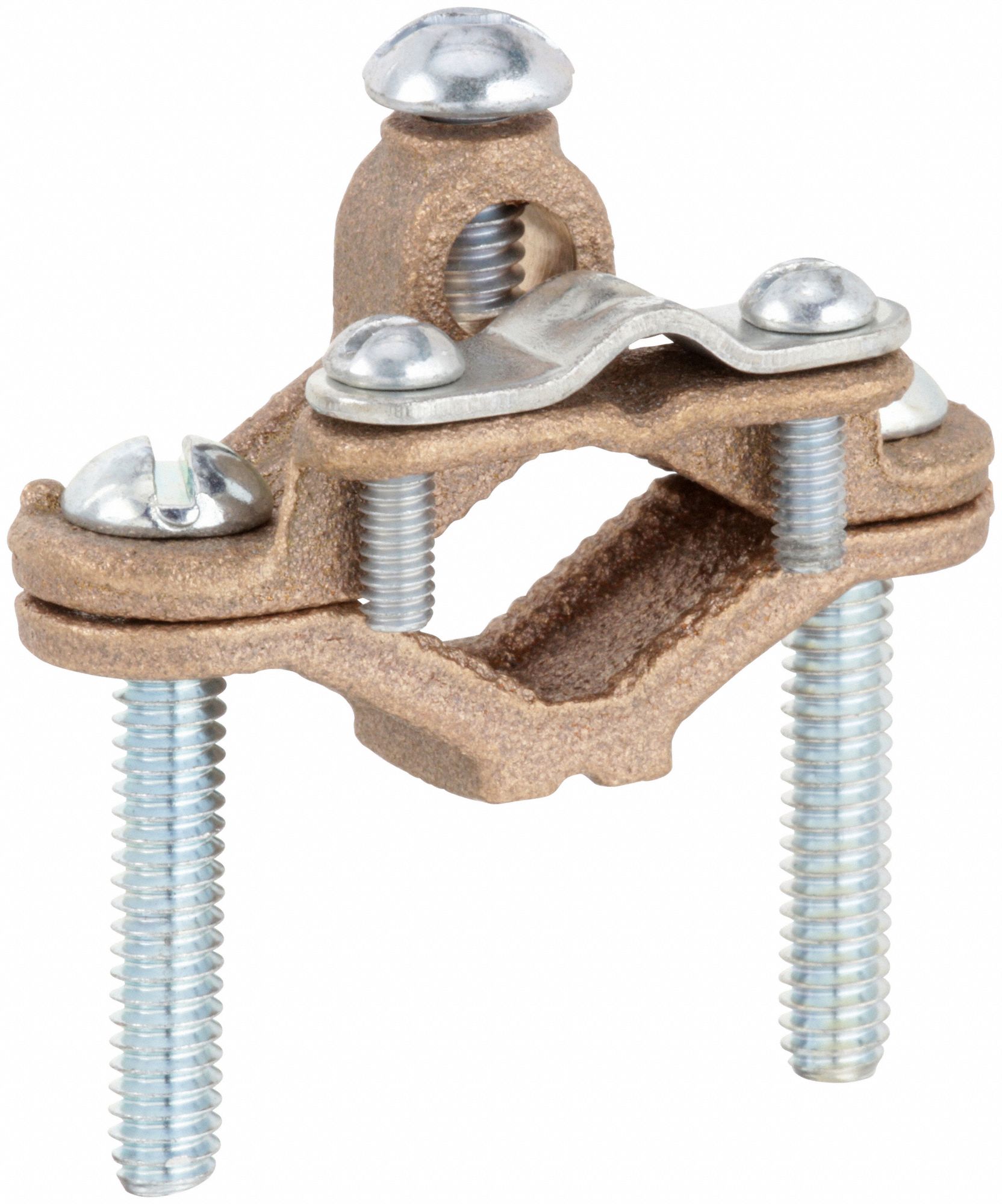 Bronze, 10 AWG SOL to 2 AWG STR Grounding Wire Size, Grounding ...