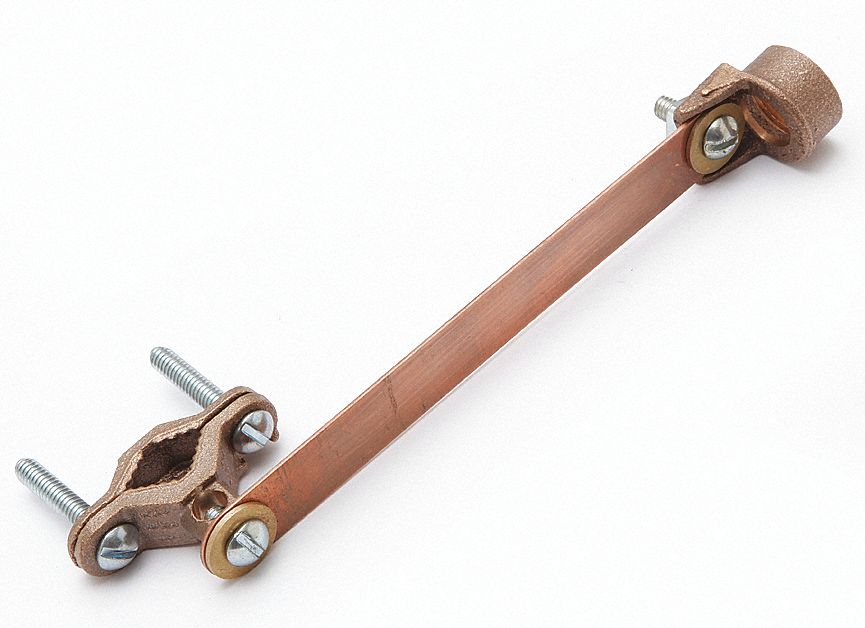 Burndy C11CSH1 Burndy Grounding Connector: 1/2 in Hub/8 to 4 AWG SOL/8 ...