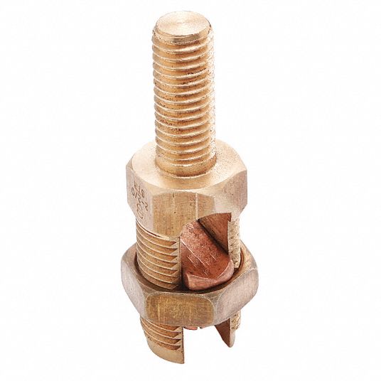 Leaded Bronze Alloy, 1 Grounding Wires, Grounding Split Bolt Connector ...