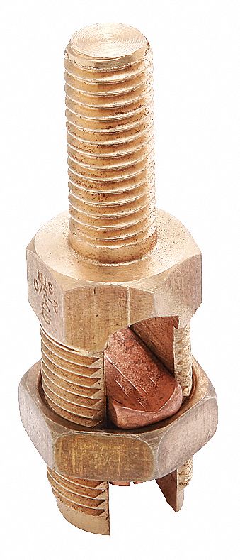 Leaded Bronze Alloy, 1 Grounding Wires, Grounding Split Bolt Connector ...