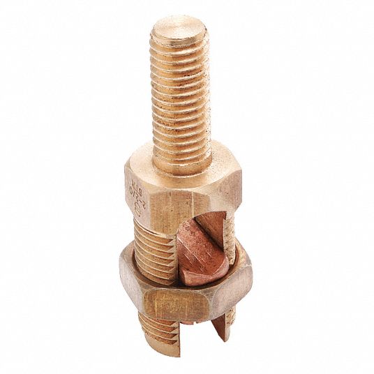 Leaded Bronze Alloy, 1 Grounding Wires, Grounding Split Bolt Connector ...