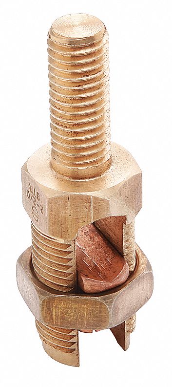 Leaded Bronze Alloy, 1 Grounding Wires, Grounding Split Bolt Connector ...