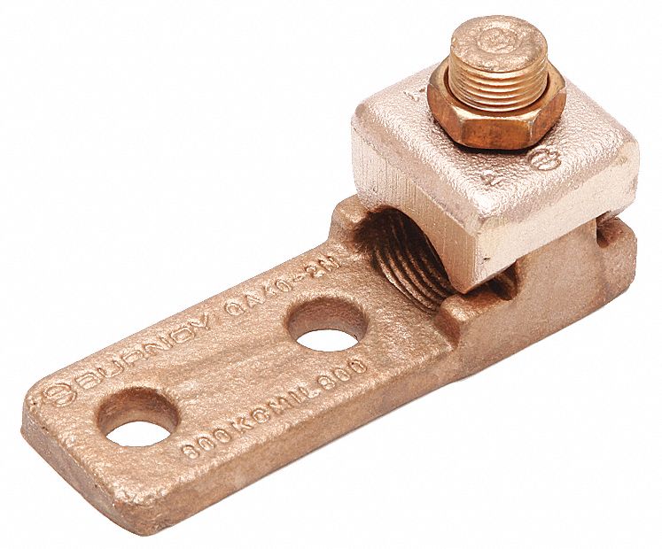 BURNDY, 1 Conductors, Copper, Mechanical Connector - 22C095|QA282N ...
