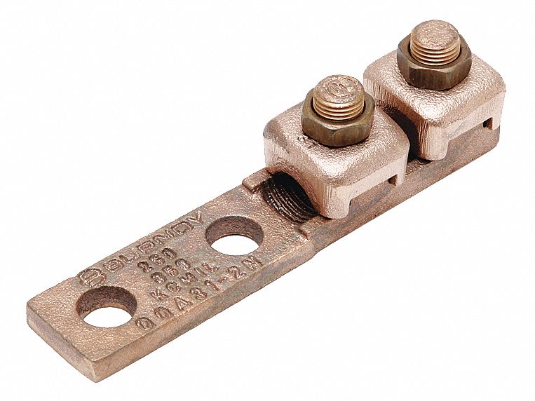 BURNDY, 1 Conductors, Copper, Mechanical Connector - 22C105|QQA342N ...