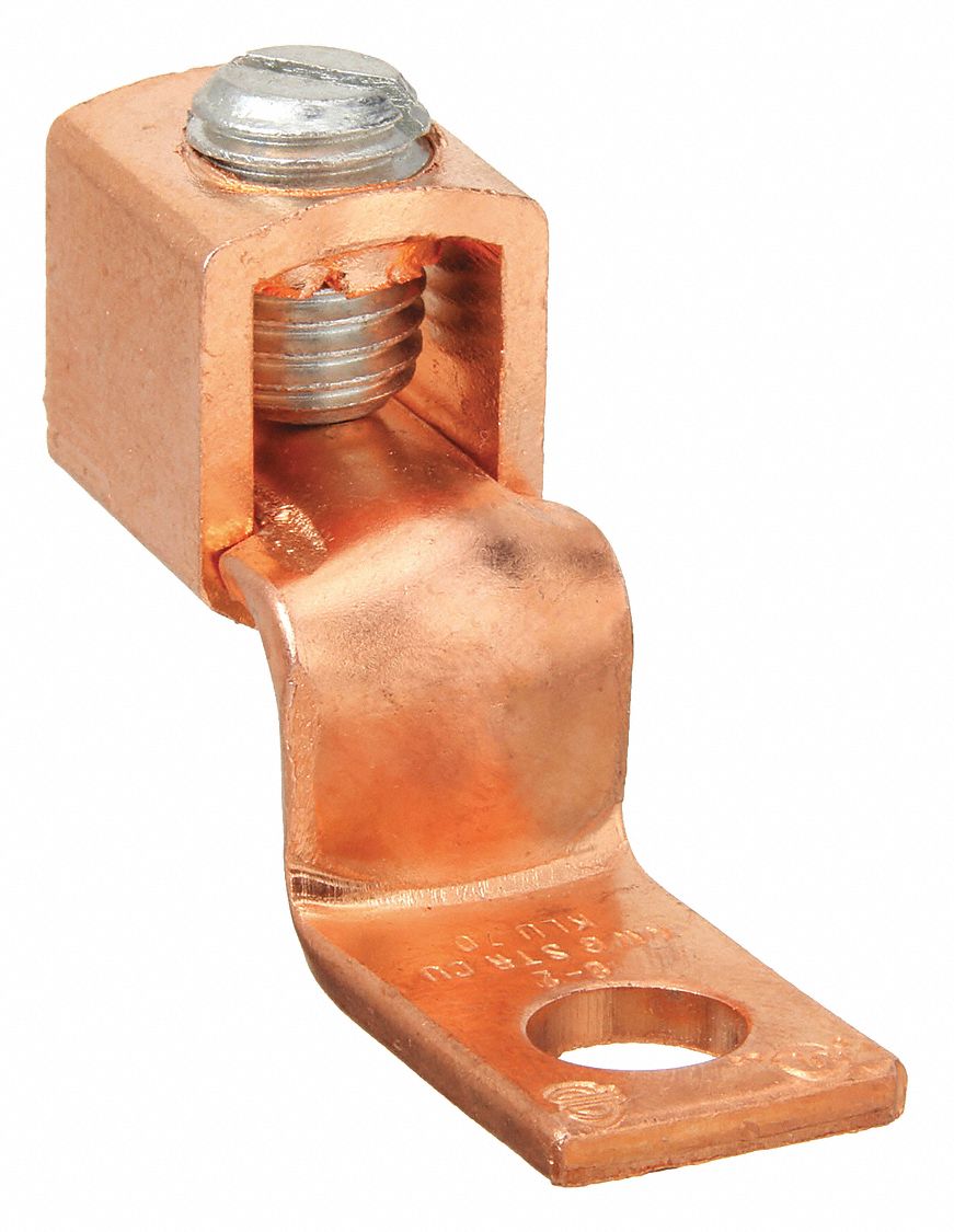 BURNDY, 1 Conductors, Copper, Mechanical Connector - 22C138|KLU70 ...