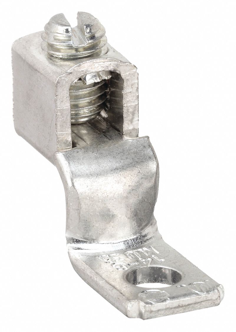 BURNDY, 14 AWG – 6 AWG Wire Sizes, #10 Stud Size, Wire Connector ...