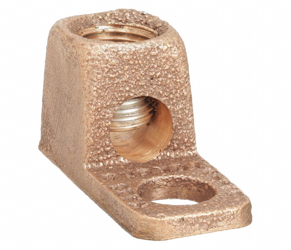 BURNDY Terminal , Tamaño Máx. del Conductor: 1/0 AWG , Tamaño Mínimo del Conductor: 4 AWG ...