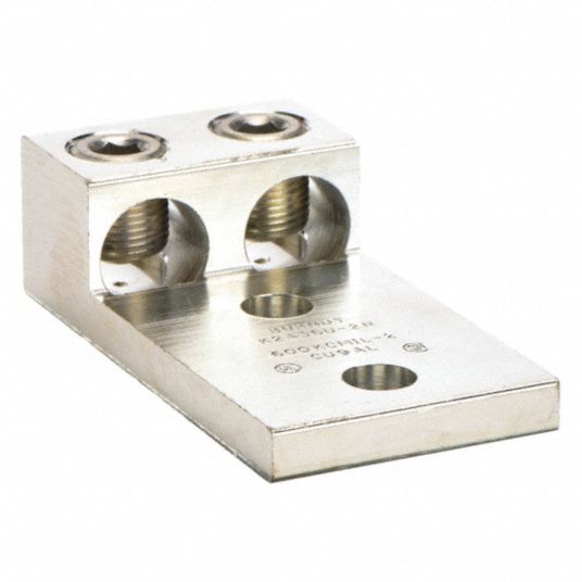 BURNDY, 2 Conductors, Aluminum, Mechanical Connector - 22C194|K2A36U2N ...