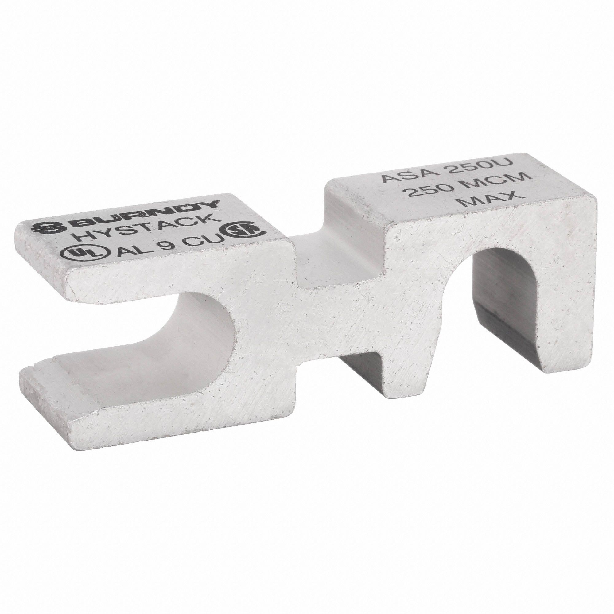 BURNDY Mechanical Connector: Aluminum/Copper, 1/0 AWG – 250 kcmil Wire ...