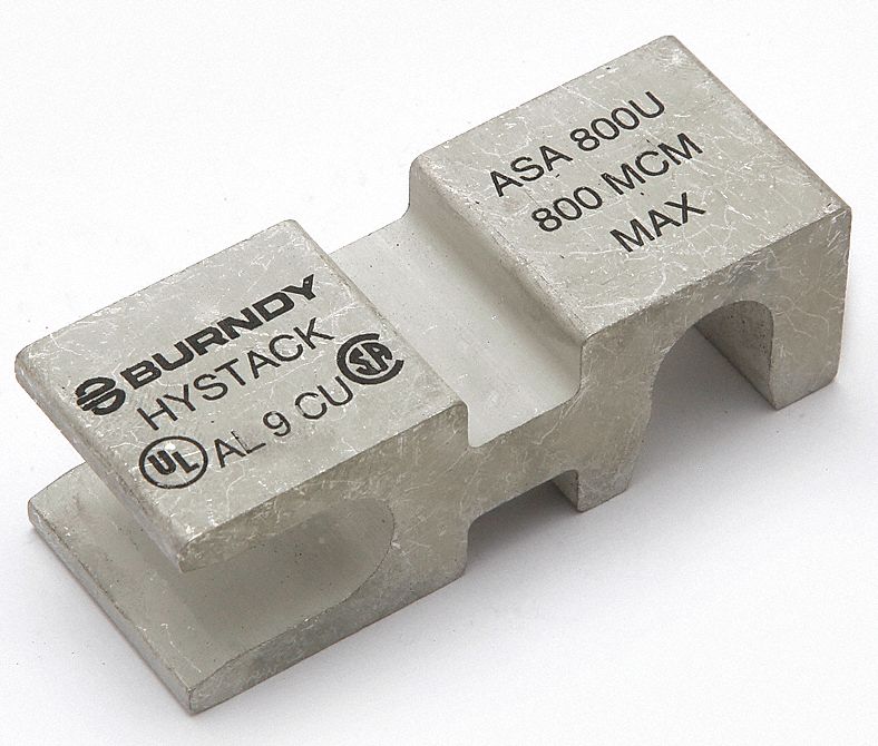 BURNDY, 1/0 AWG – 1000 kcmil Wire Size Range, Aluminum/Copper Wires ...