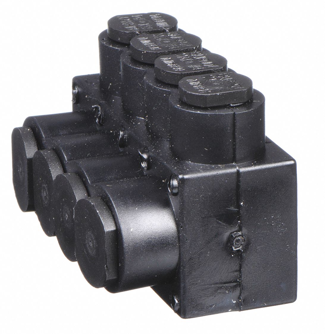 BURNDY, 4 Port, Single-Sided Entry, Multitap Connector - 22C275|1PL44 ...