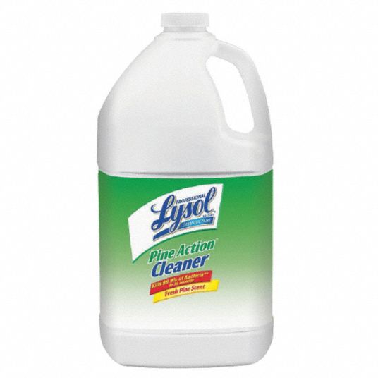 LYSOL All Purpose Cleaner: Jug, 1 gal Container Size, Concentrated ...