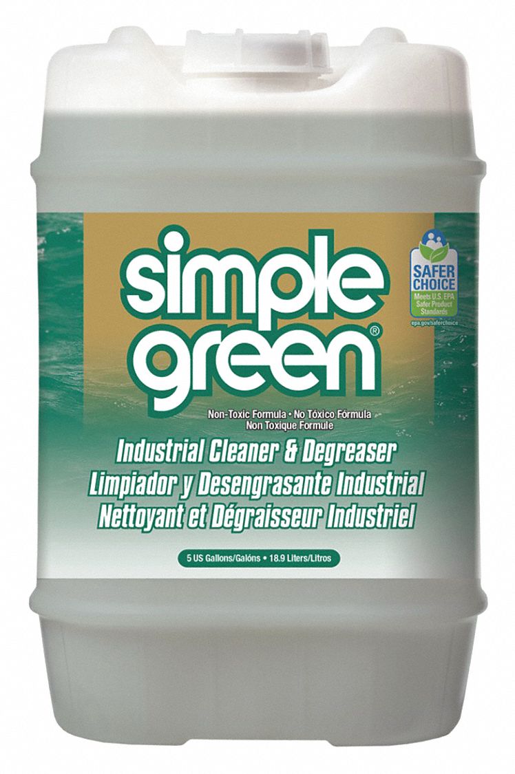 SIMPLE GREEN, Water Based, Bucket, Cleaner/Degreaser - 22C611 ...