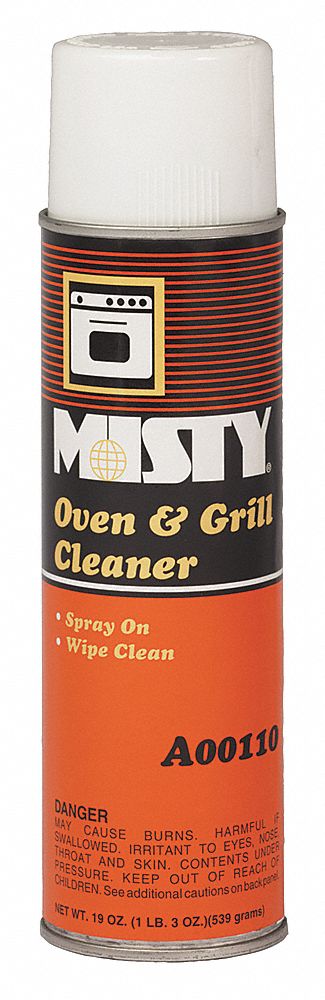 MISTY, Aerosol Spray Can, 20 oz, Oven and Grill Cleaner - 22C646 ...